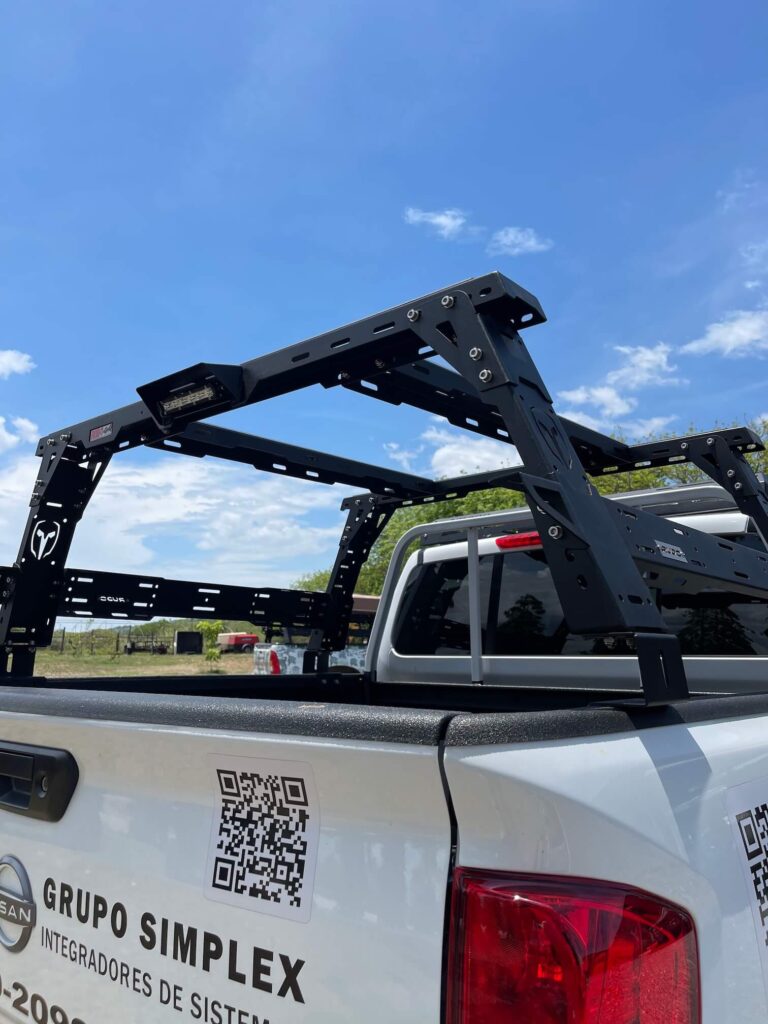 Rack de vagón alto con refuerzos superiores – Rudo4x4